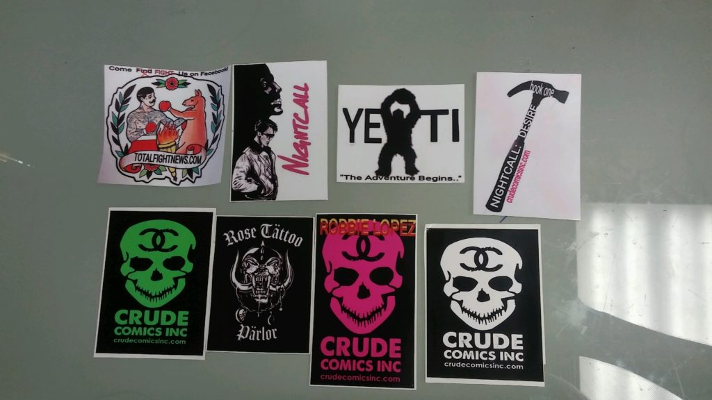 Sticker Pack – Crude Comics Inc.